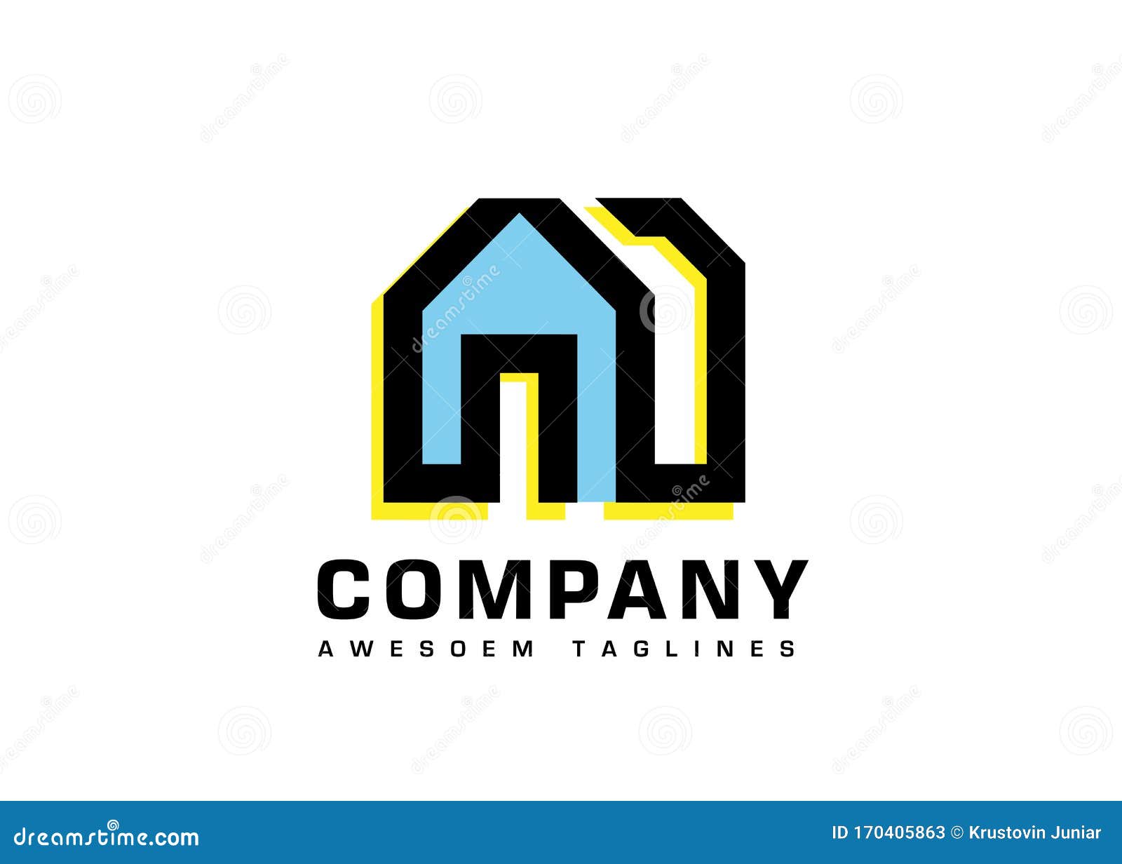 Memorable and Simple House Logo Vector Stock Vector - Illustration of ...