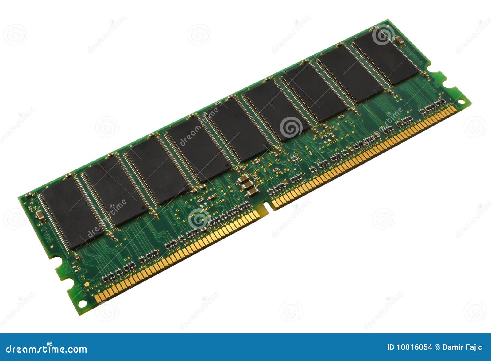 Memoria del sdram de RDA foto de archivo. Imagen de viruta - 10016054