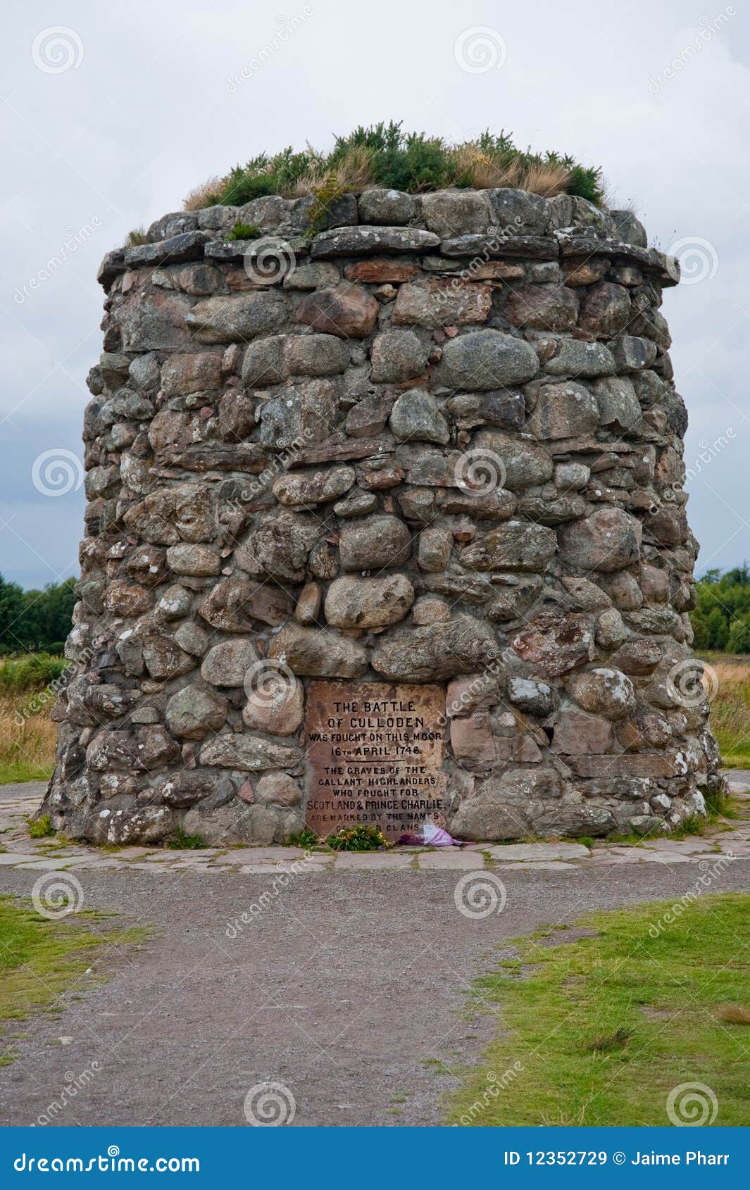 Memorial cairn stock image. Image of historical, heritage - 12352729