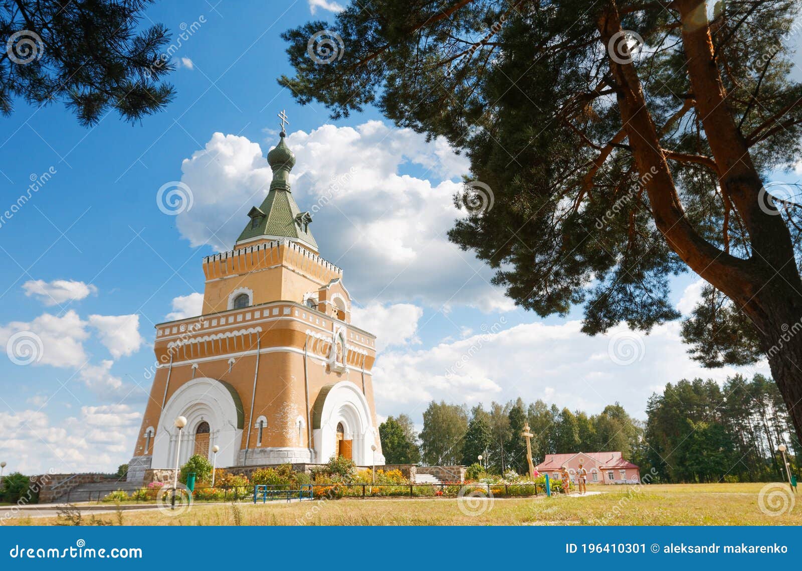 Memorial Chapel in Slavgorod District, Belarus Stock Image - Image of ...