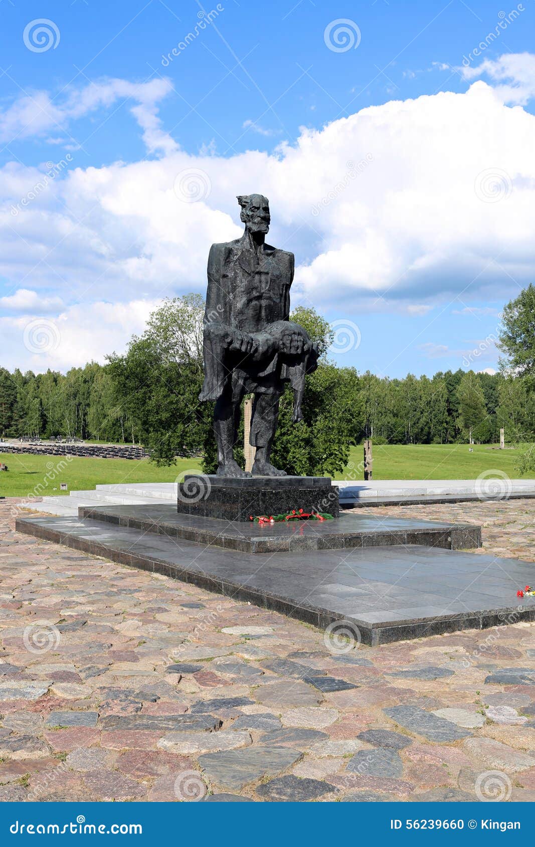 Memorial Complex in Khatyn, Belarus Editorial Image - Image of ...