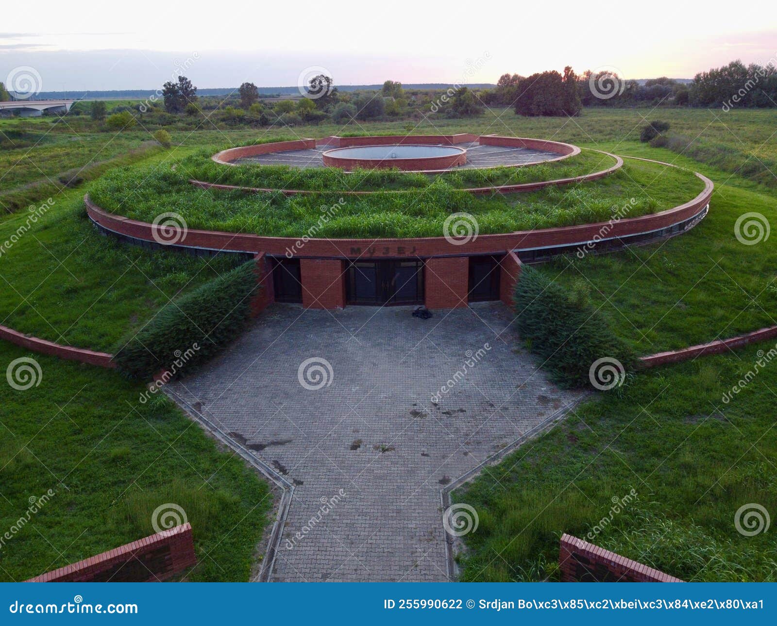 Museum Srem front editorial photography. Image of stadium - 255990622