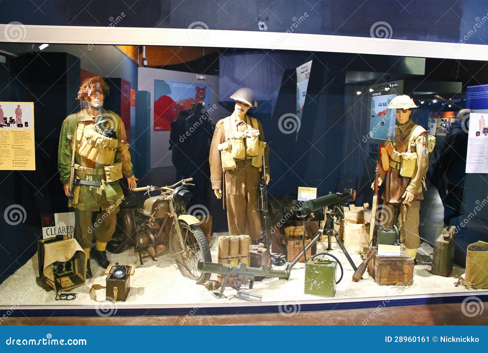 Memorial Museum of the Battle of Normandy. Editorial Photo - Image of ...