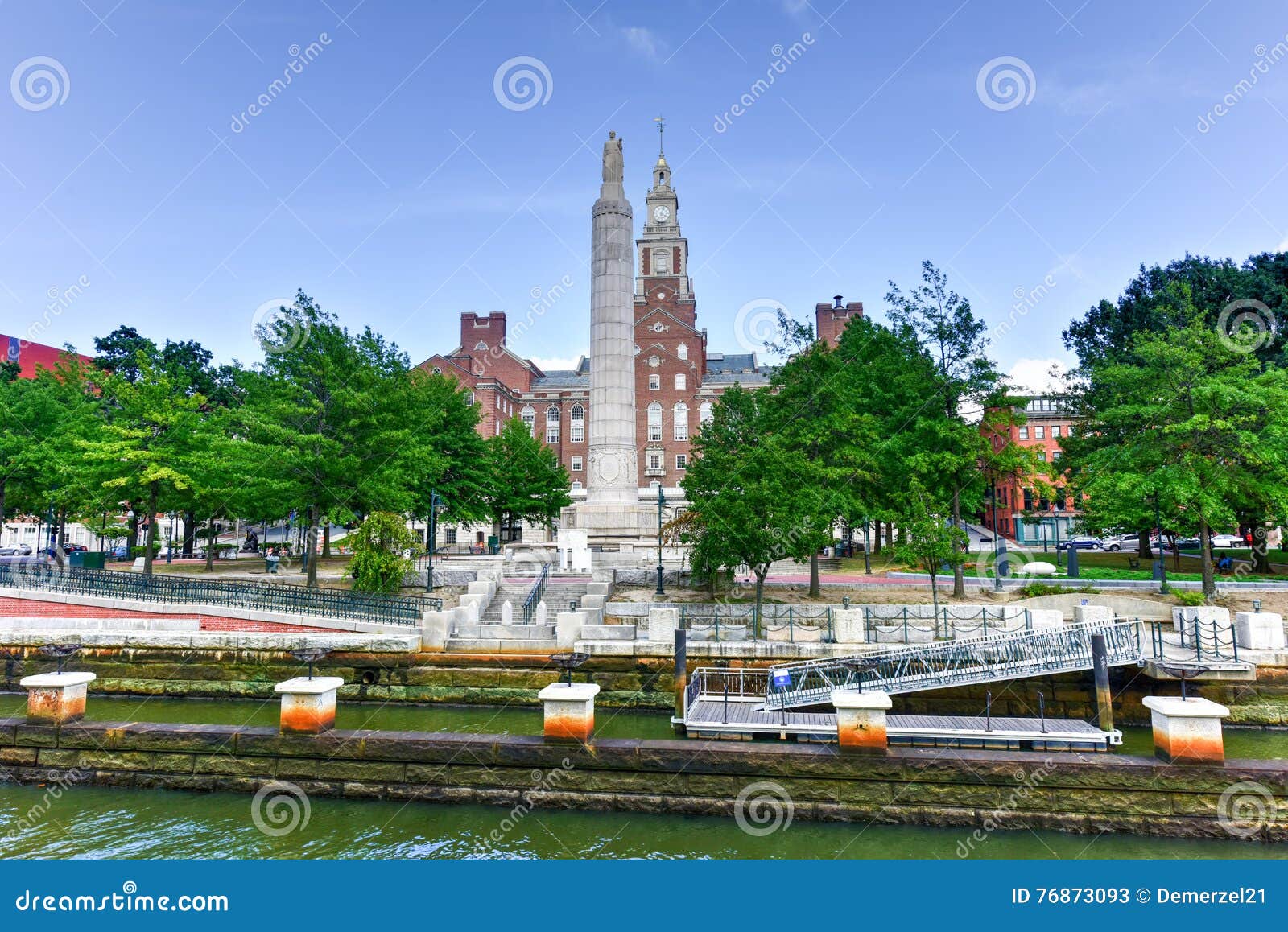 Memorial Park - Providence, Rhode Island Editorial Stock Photo - Image ...