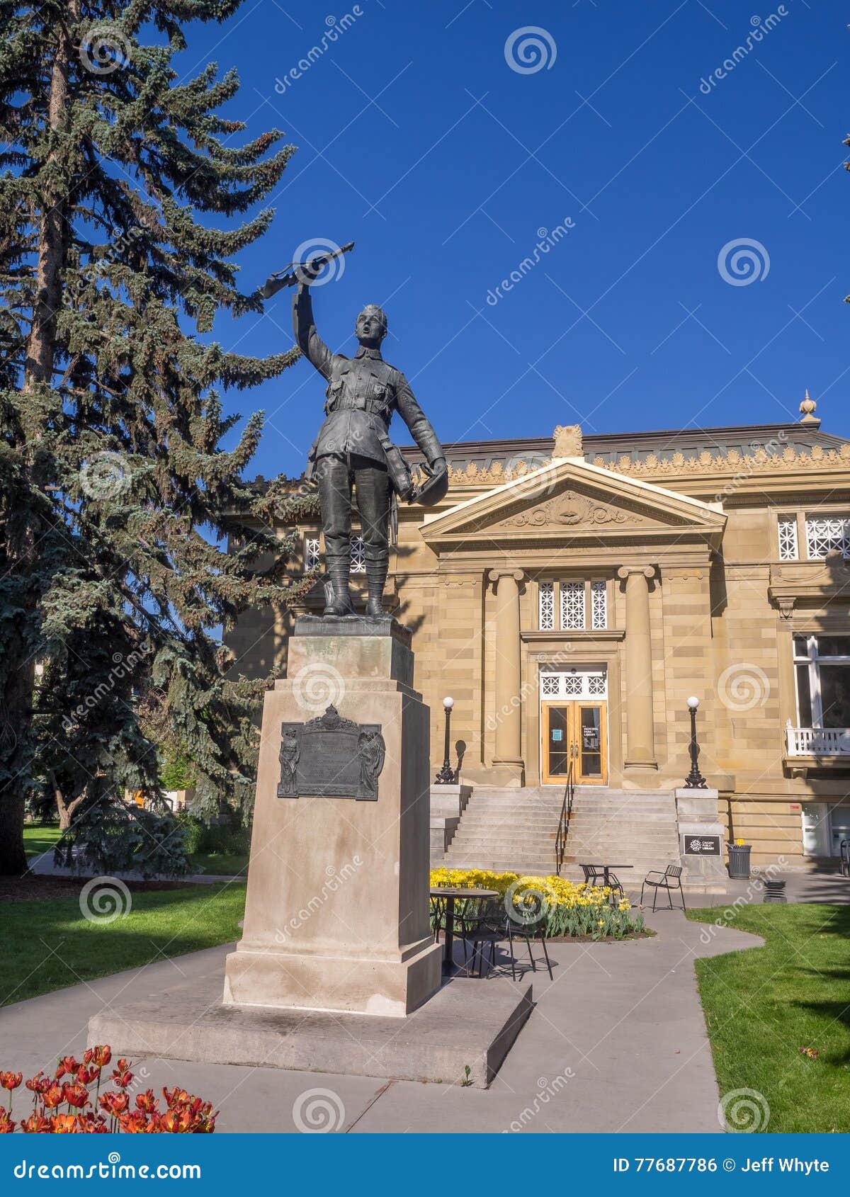 ACT Memorial Public Art Structure In Civic, Canberra, Australia ...