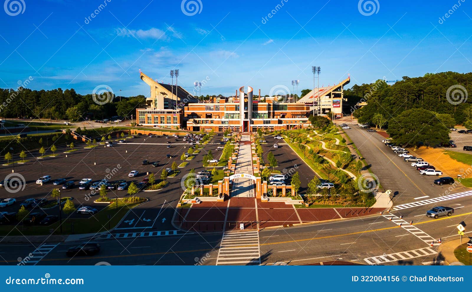 Memorial Stadium on the Clemson University Campus Editorial Photo ...