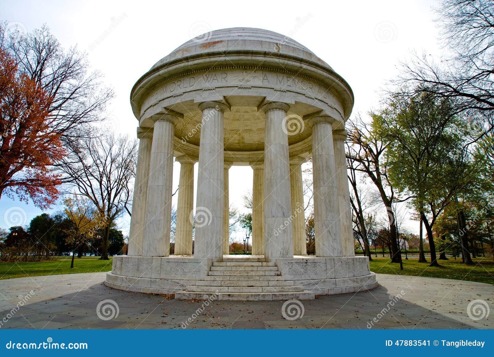 Memorial Structure, Centered Stock Image - Image of dome, memorial ...