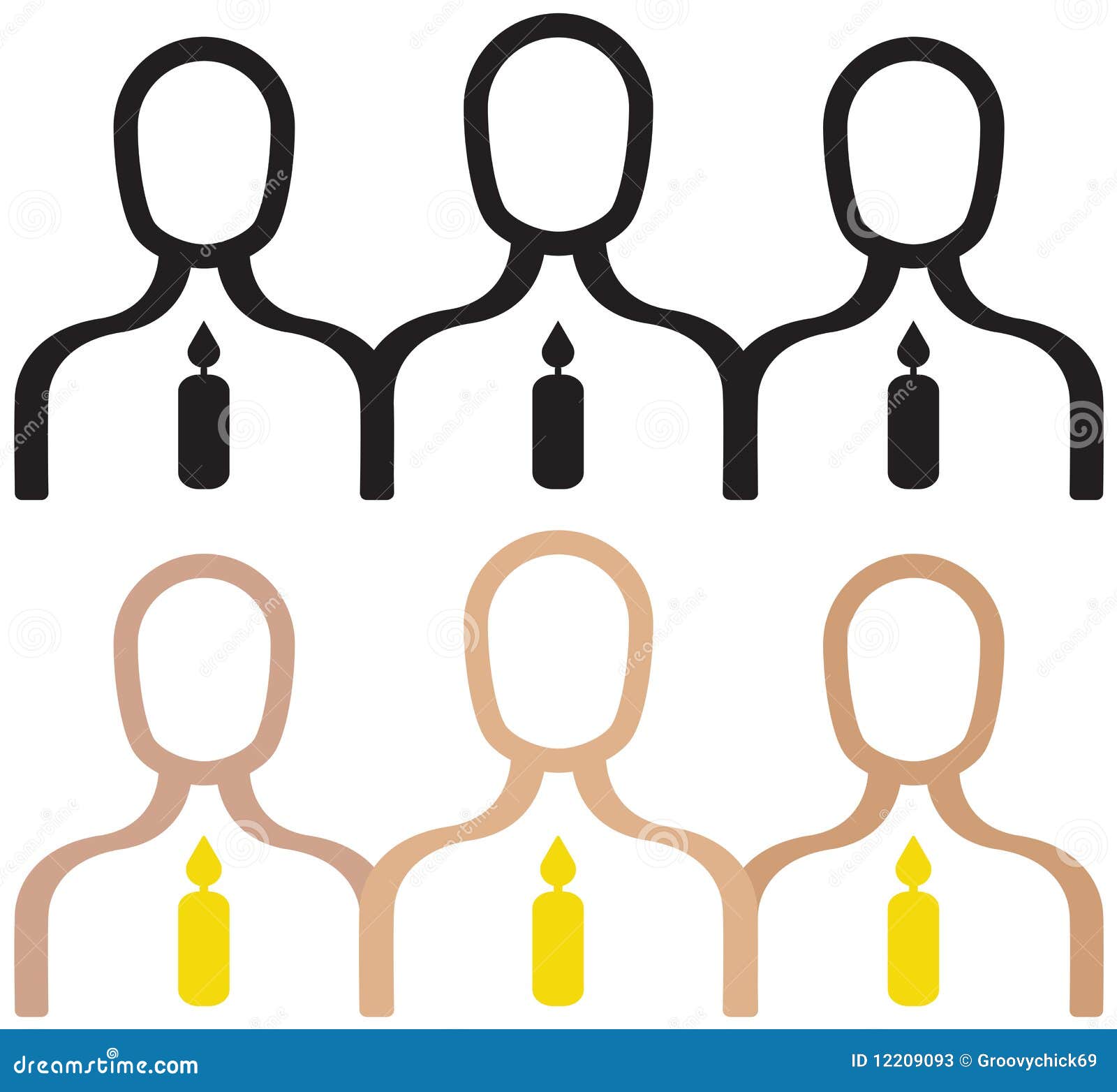 In Memoriam stock vector. Illustration of brave, sober - 12209093