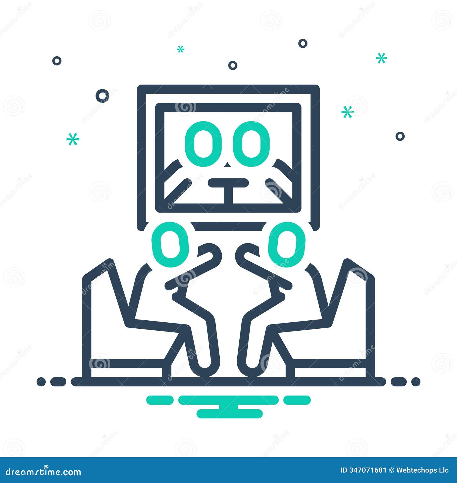 Mix Icon for Memories, Recollection and Moment Stock Illustration ...