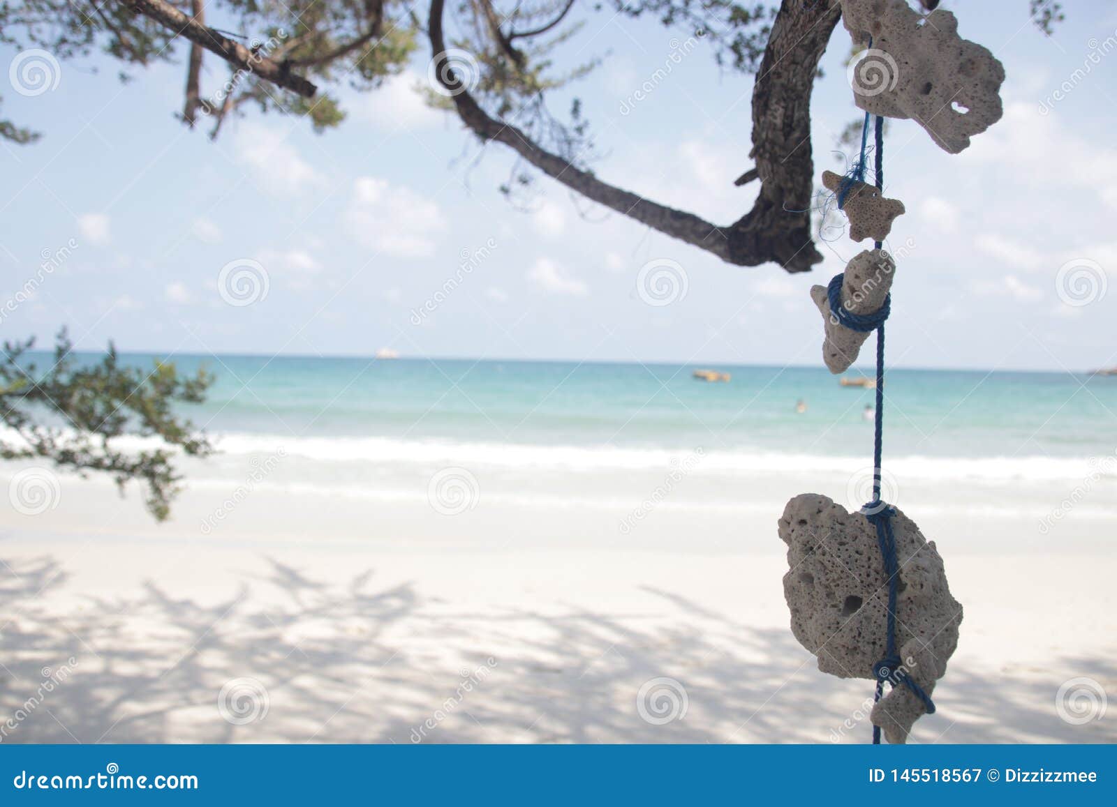 Memory from the Beach on Summer Holidays Stock Image - Image of ...
