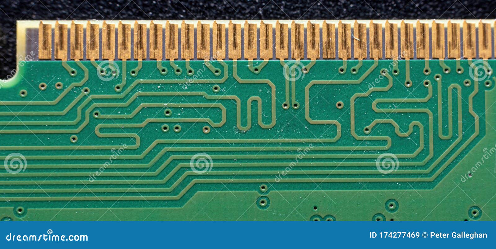 Memory Busy Lanes for a Fast Computer System Stock Image - Image of ...