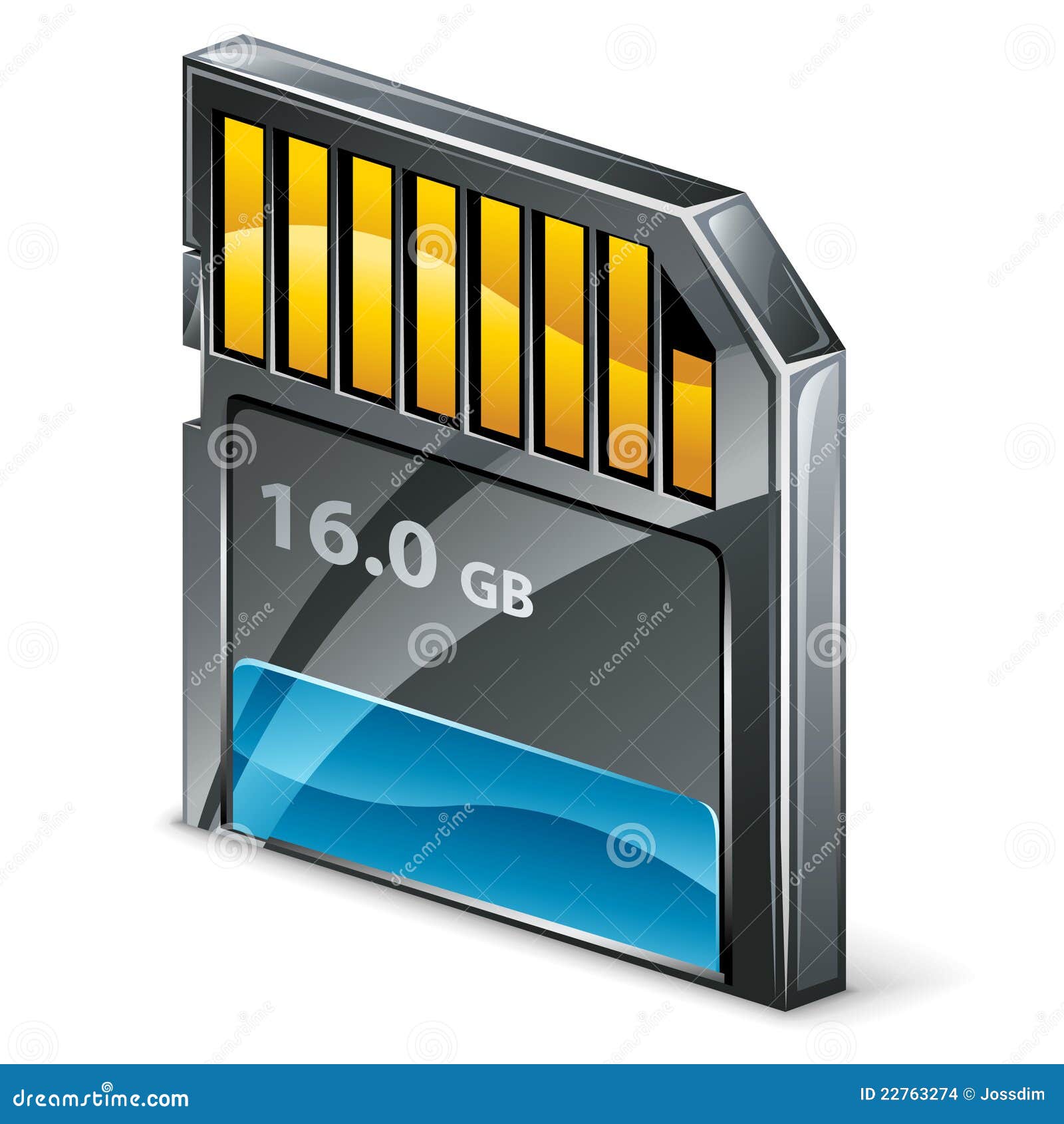 The Memory Card, Flash Map Animated, Comic Cartoon Stock Image ...