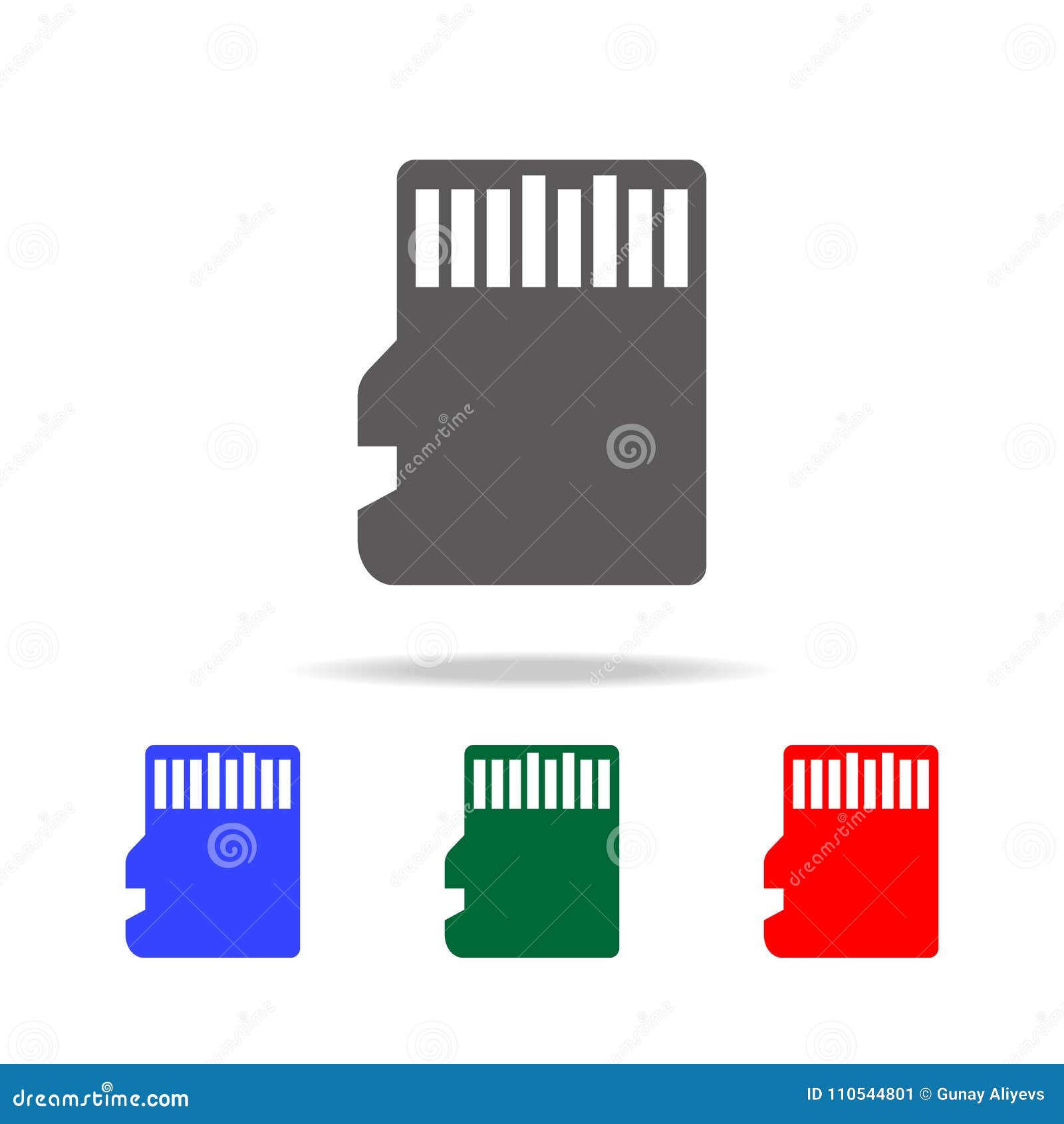 Memory Card Sign Icon. Elements in Multi Colored Icons for Mobile ...