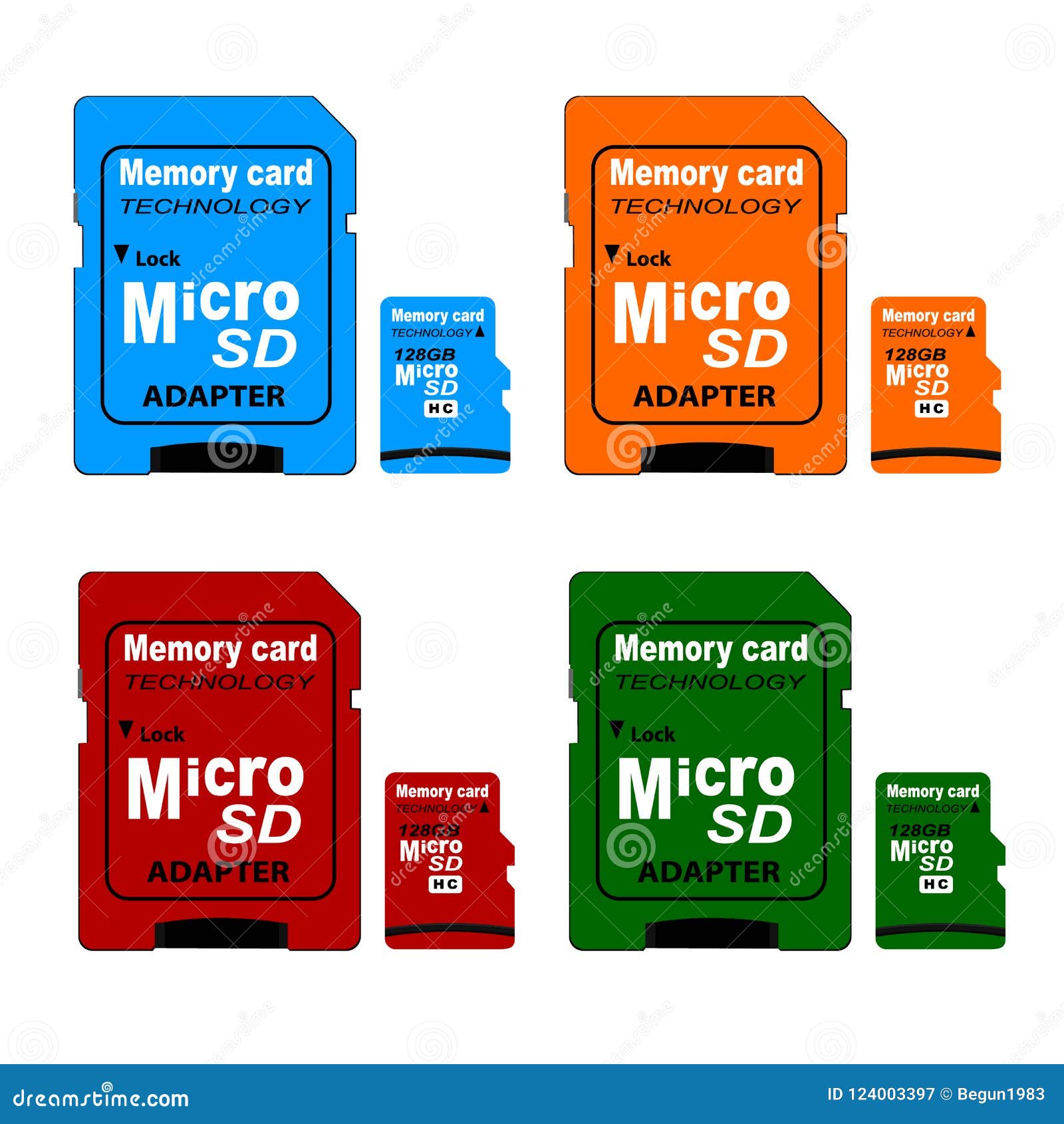 Memory Card in Vector on White Background Editorial Photography ...