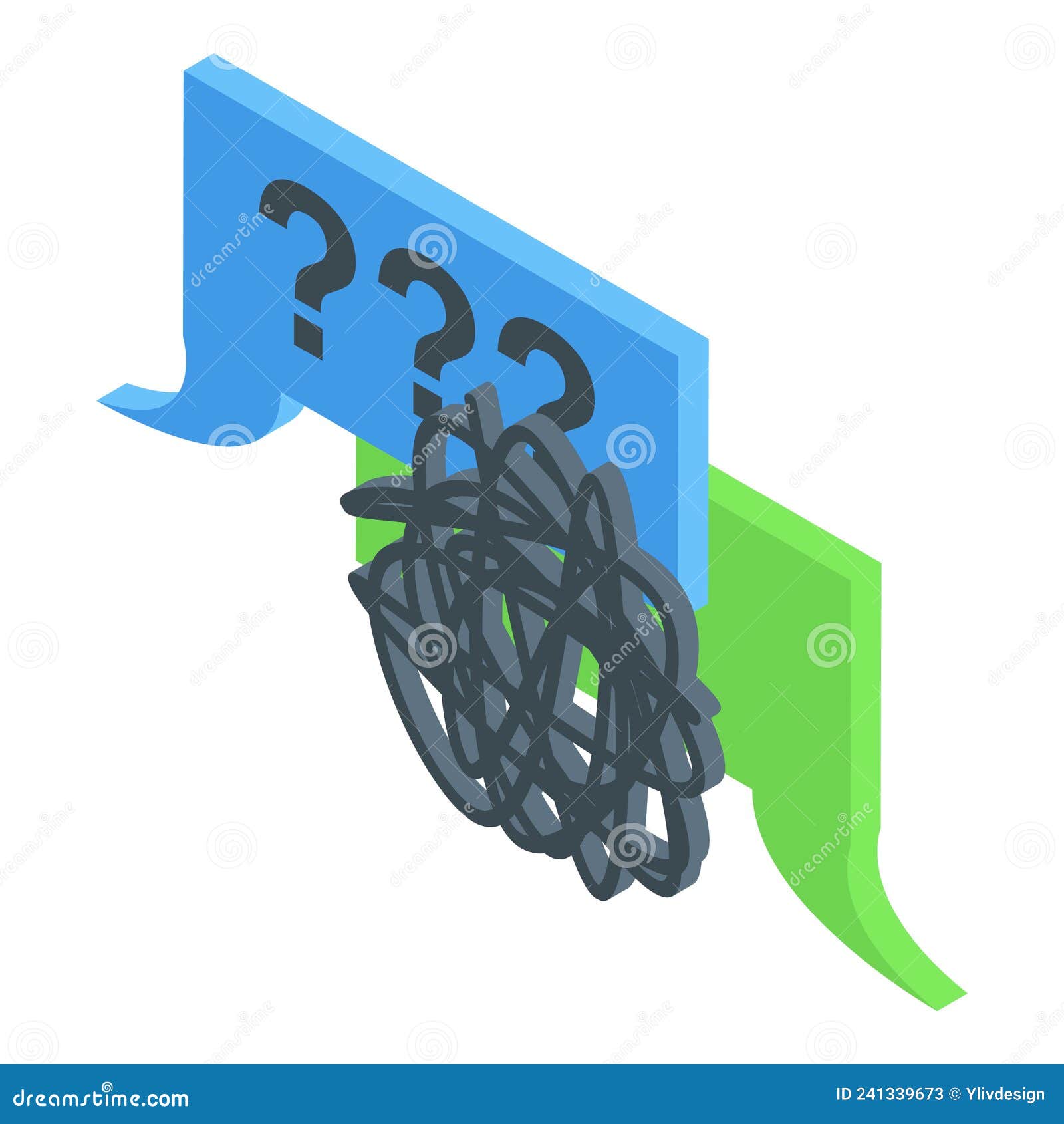 Memory Chat Icon Isometric Vector. Dementia Disease Stock Vector ...