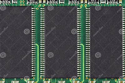 Memory chip stock photo. Image of green, memory, design - 4205744