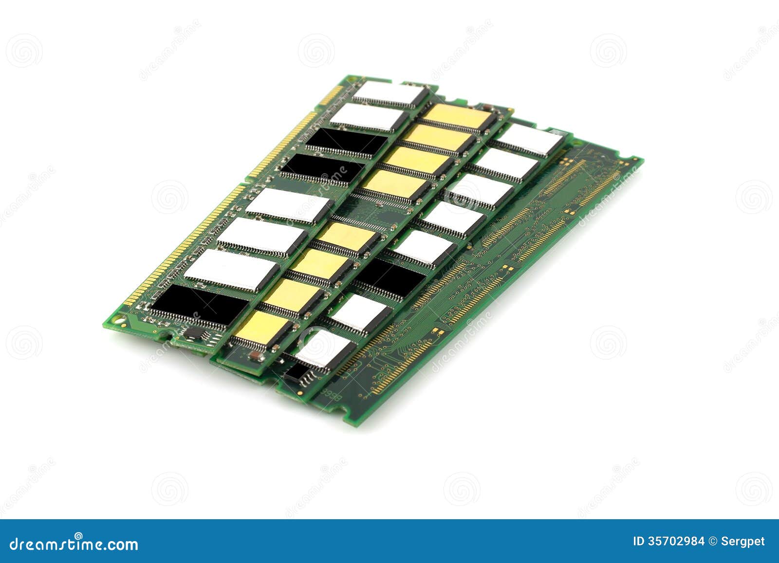 Memory chips for computer stock photo. Image of industry - 35702984