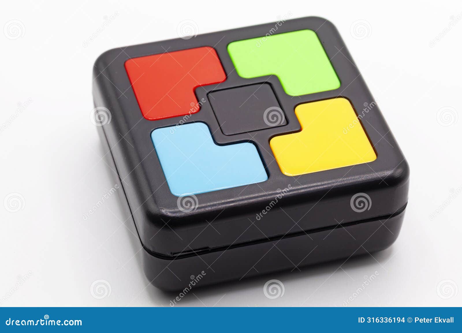 Memory Game for Children with Different Lights that Light Up Stock ...