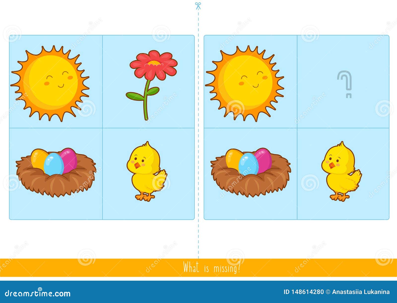 Memory Game For Children, Cards With Vegetables Cartoon Vector ...