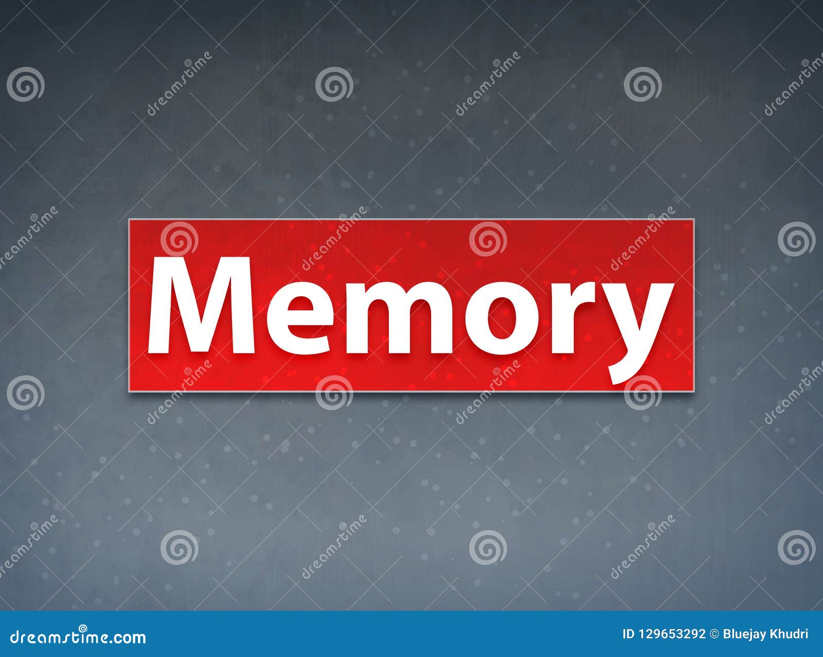 Memory Red Banner Abstract Background Stock Illustration - Illustration ...