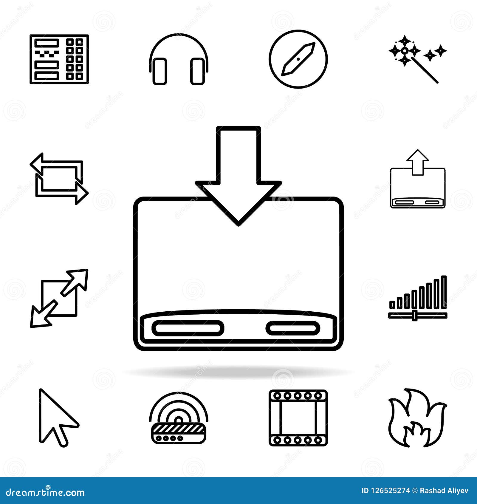 Memory Load Character Icon. Web Icons Universal Set For Web And Mobile ...