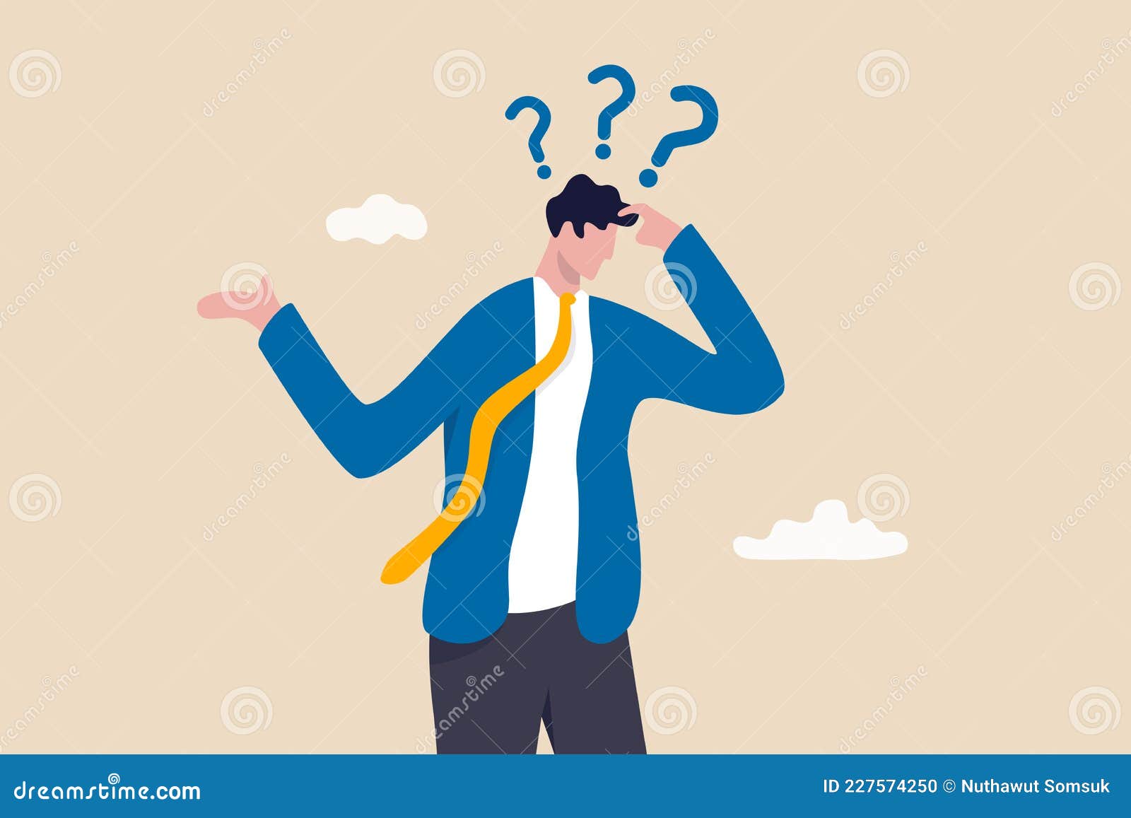 Brain Problem, Mental Health And Psychology, Tiny Patient And Doctor In ...