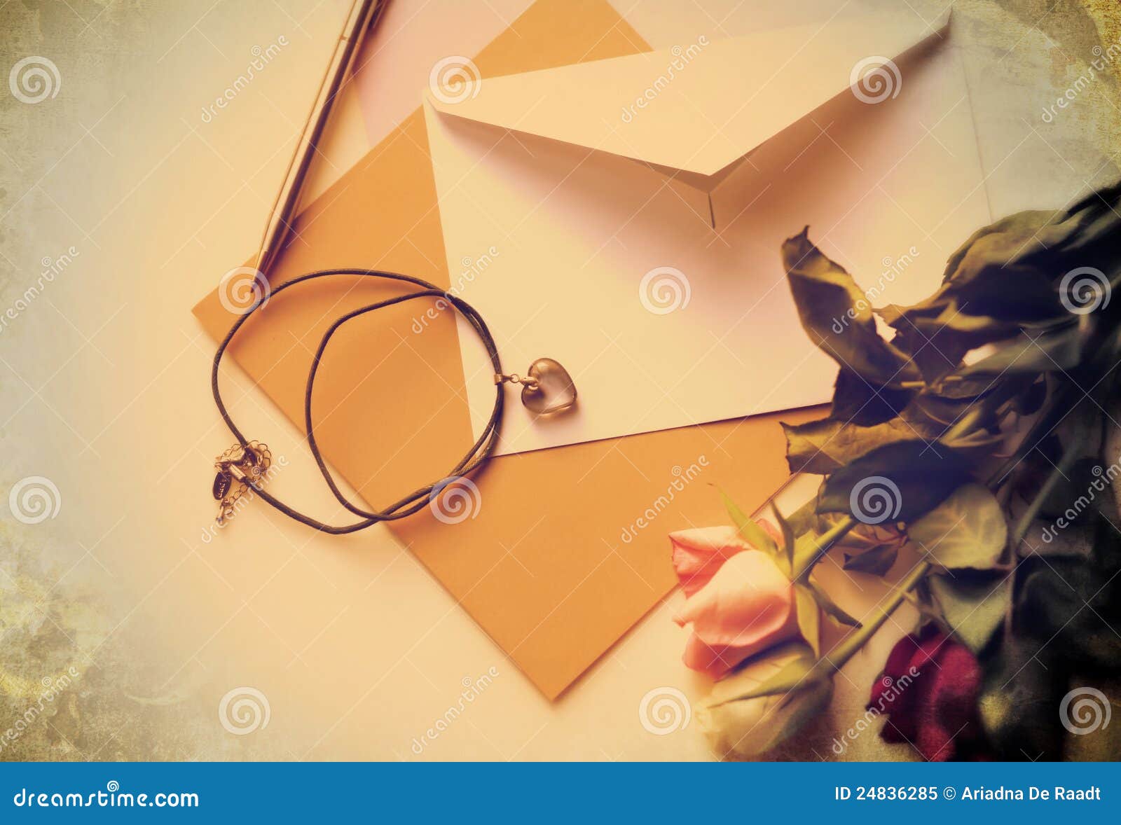 Memory love card stock image. Image of vintage, paper - 24836285