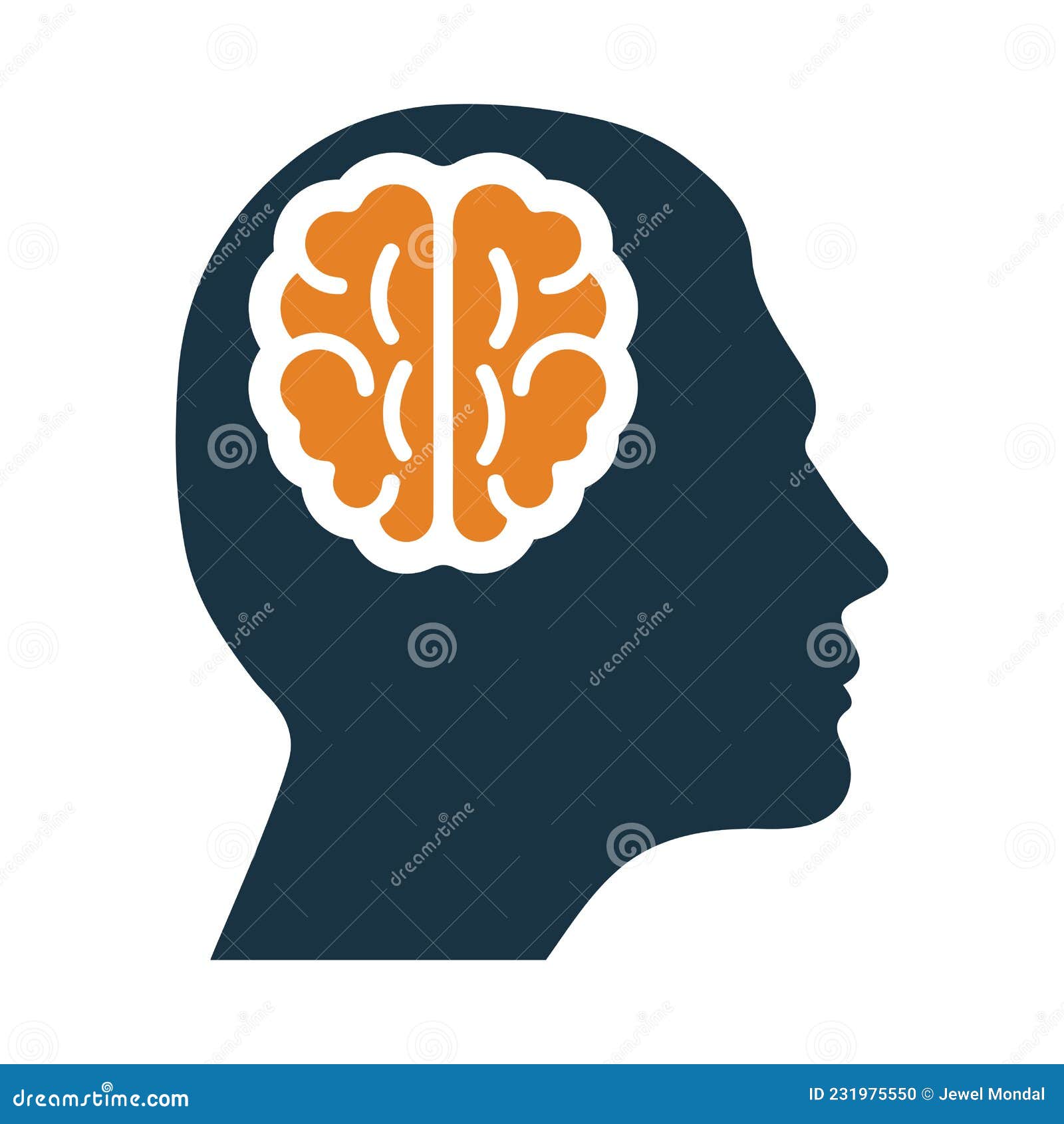 Memory, Mind, Exercise Icon. Editable Vector Graphics Stock Vector ...