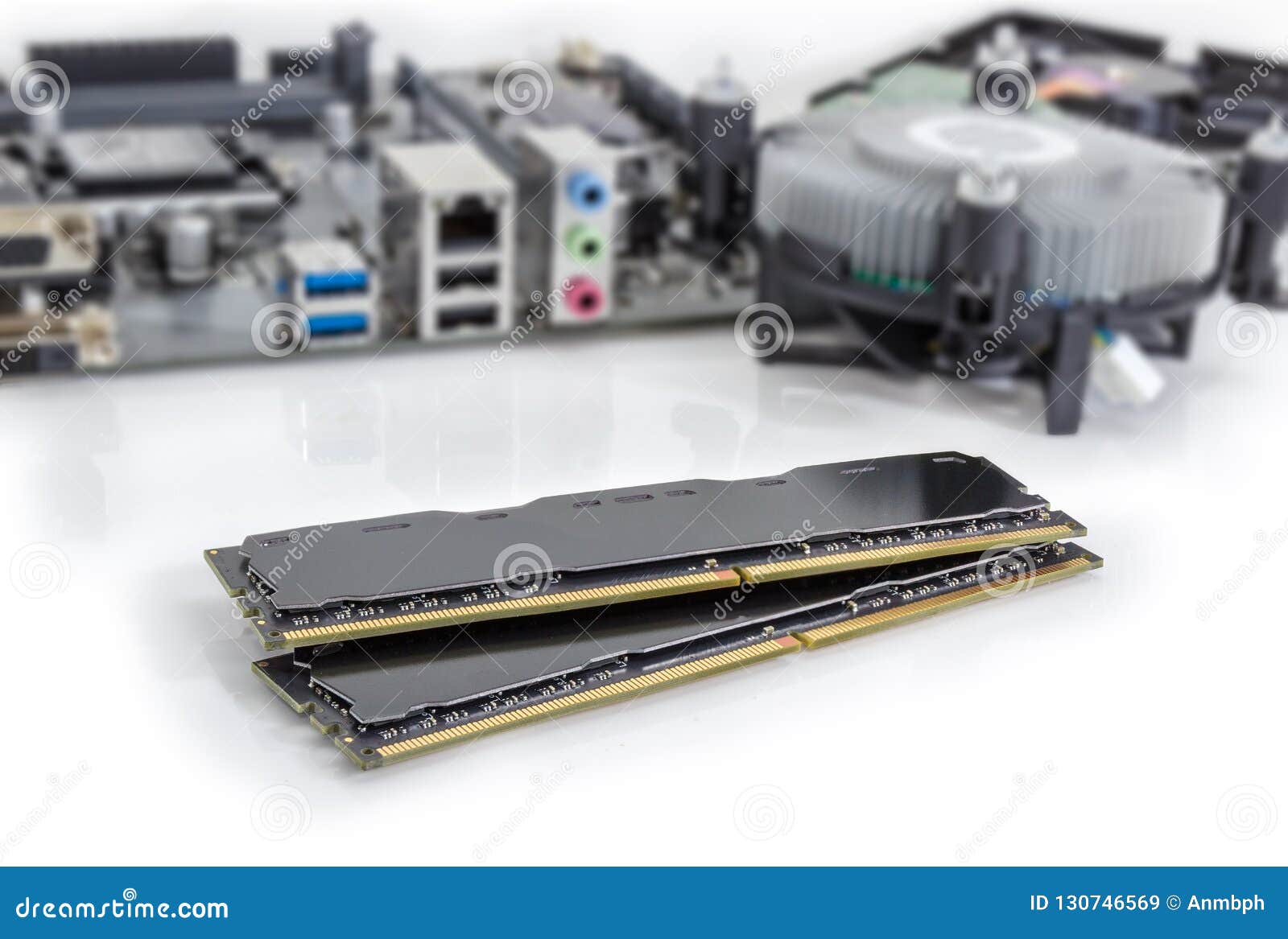 DDR SDRAM Memory Modules Isolated On Black. DDR Chip Combined On A ... DDR SDRAM Memory Modules Isolated On Black. DDR Chip Combined On A ...