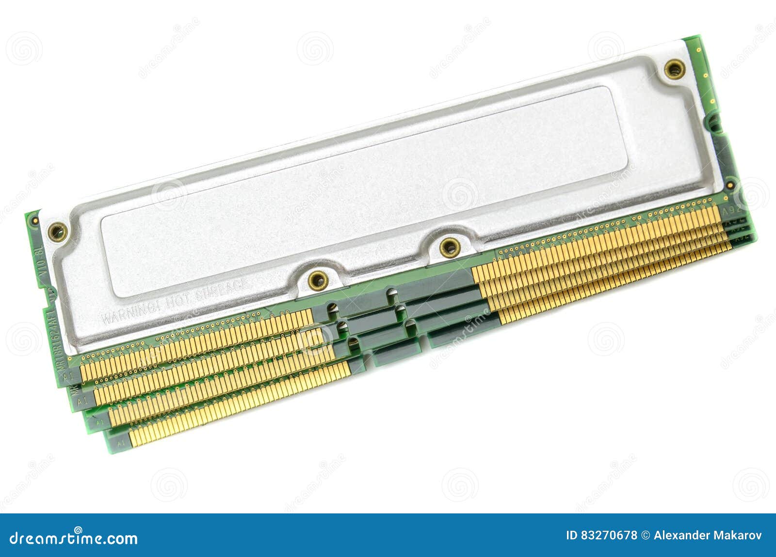 Memory modules stock photo. Image of components, track - 83270678