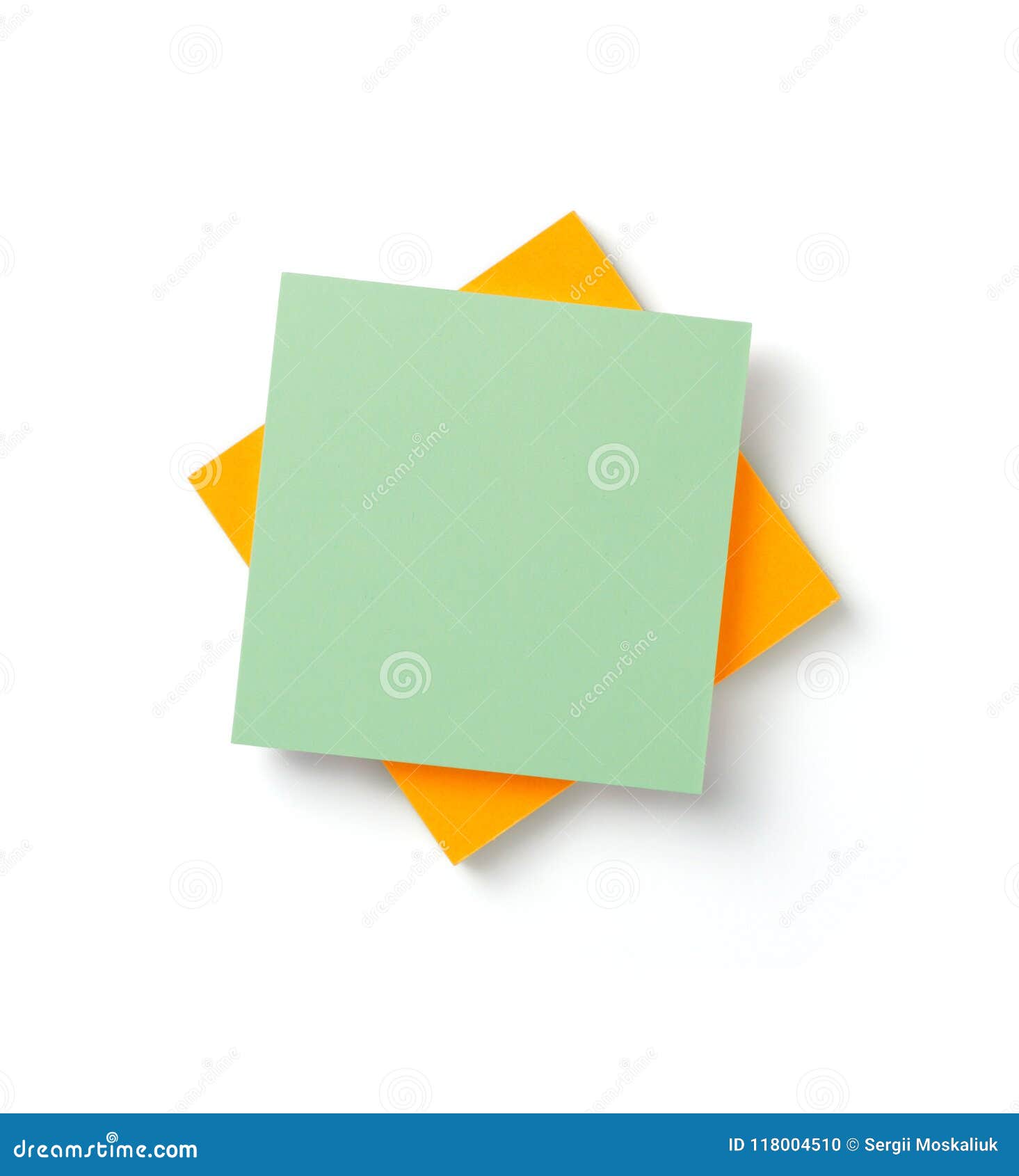 Memory Note Paper at White Background Stock Photo - Image of white ...