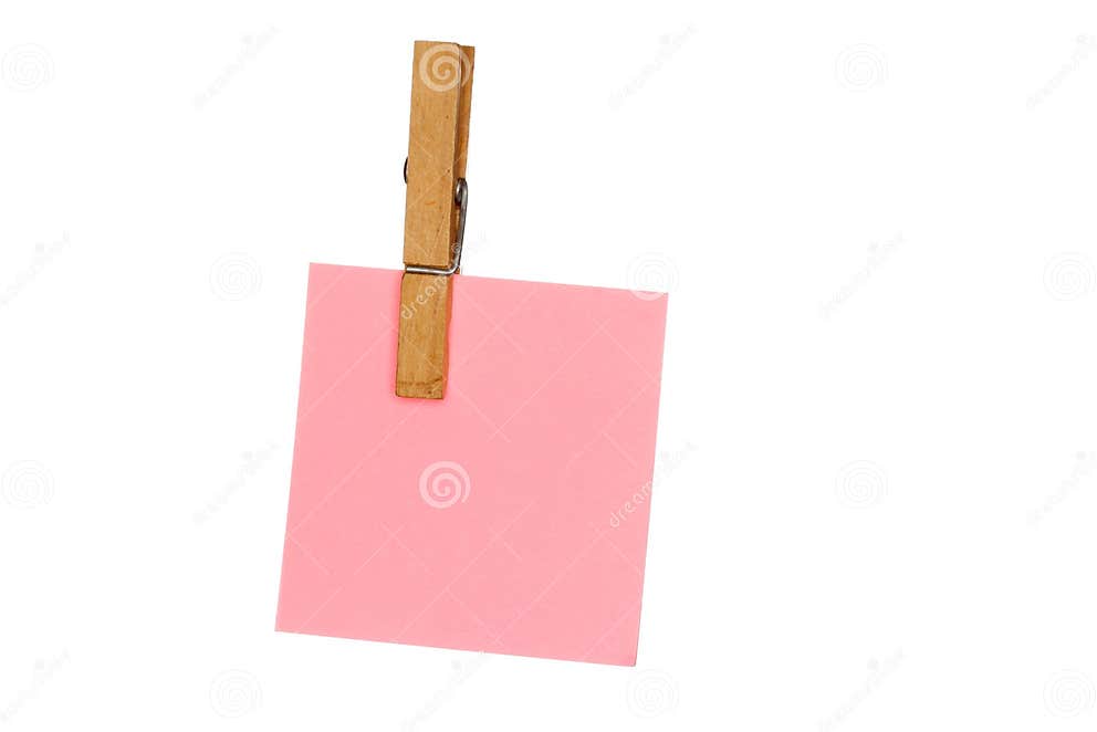 Memory paper stock image. Image of warn, advise, clip - 63497301