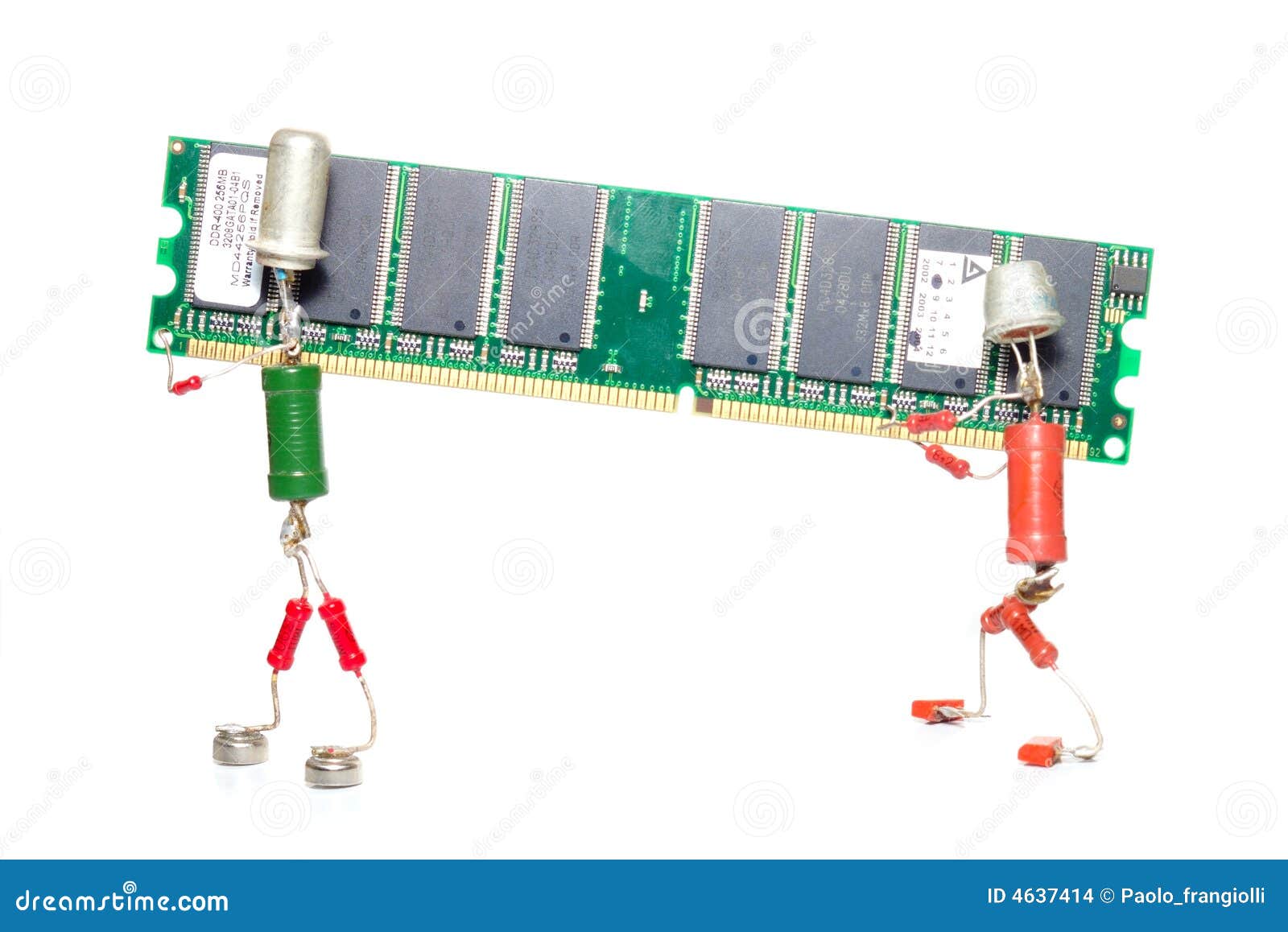 Memory repair or upgrade stock photo. Image of technician - 4637414