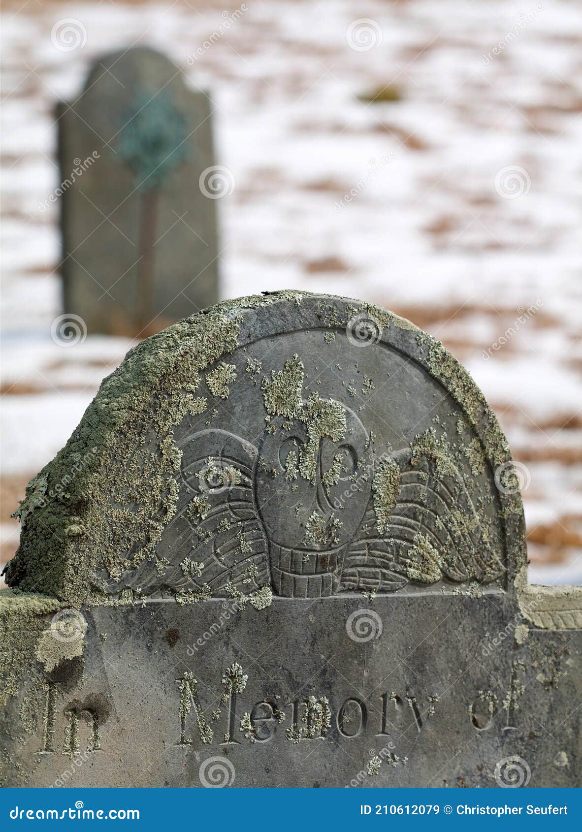 Chatham, Cape Cod Historic Grave Stone in Cemetery Stock Image - Image ...