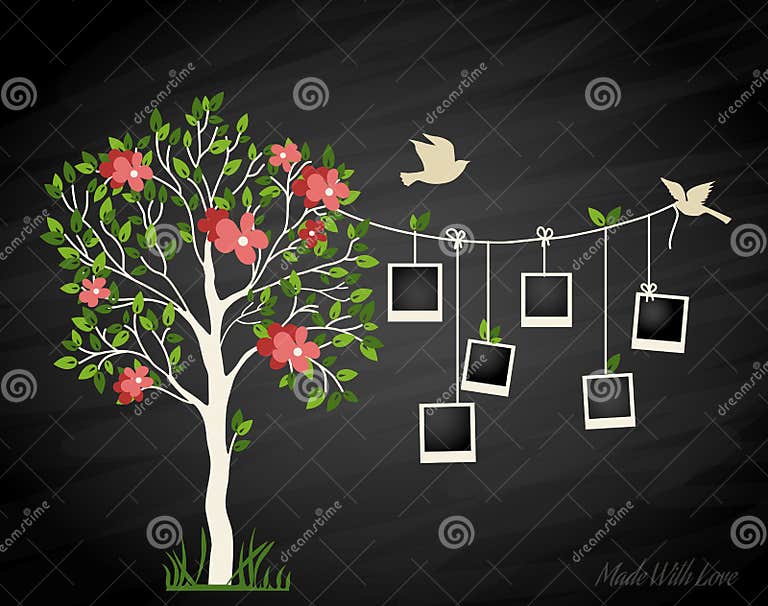 Memory tree stock illustration. Illustration of nature - 51916257