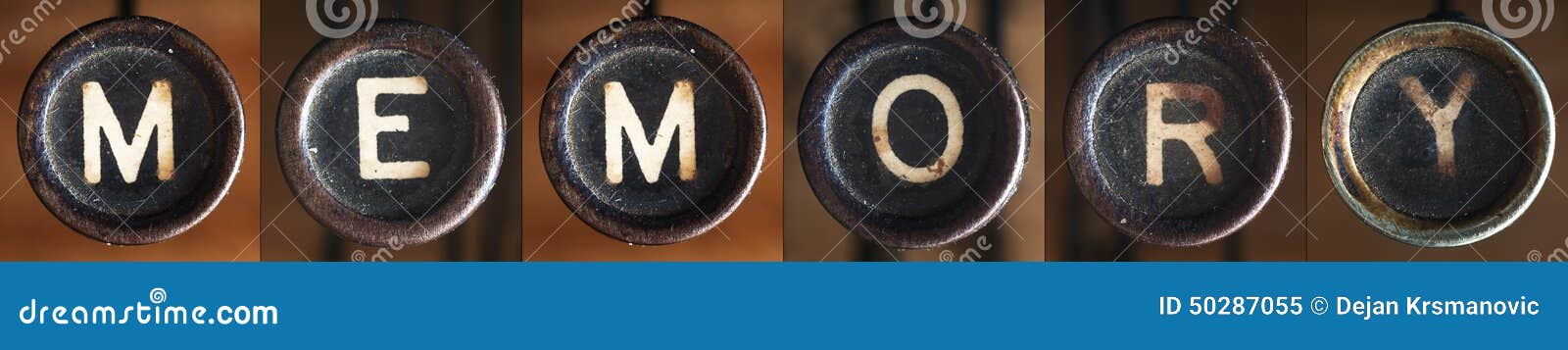 Memory stock image. Image of conceptual, font, aged, retro - 50287055