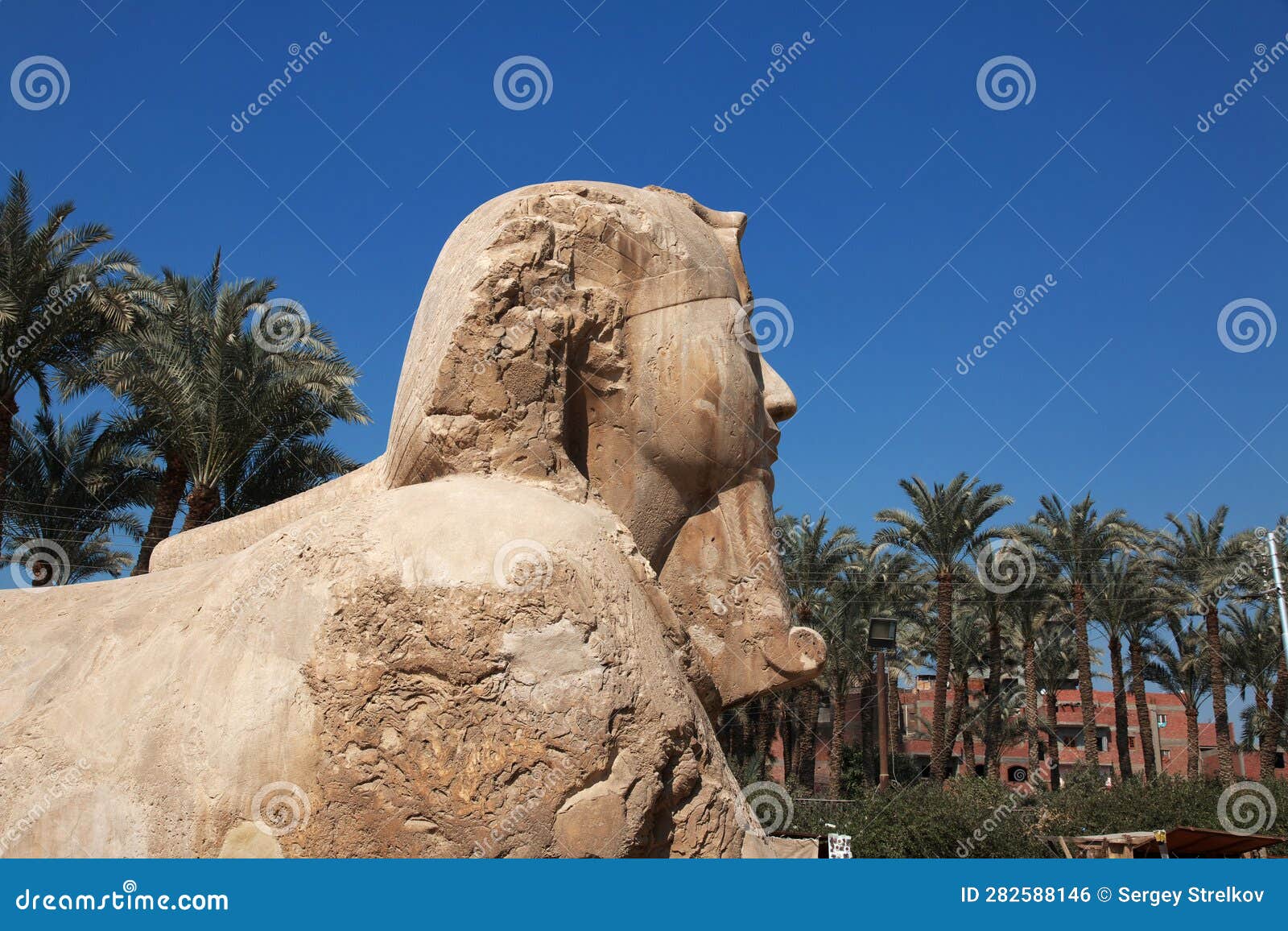Memphis is the Ancient Capital of Egypt, Africa Stock Photo - Image of ...