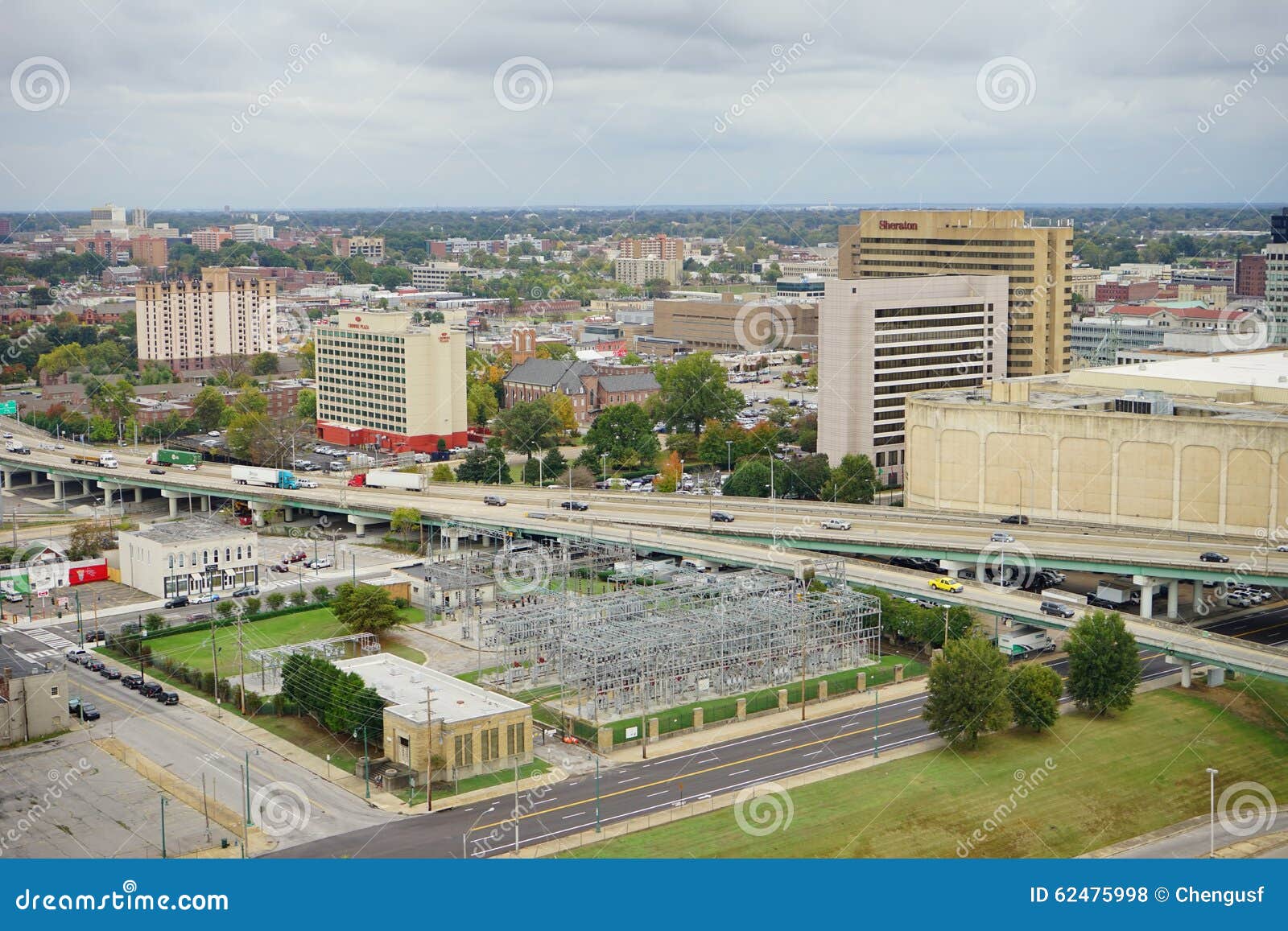 Memphis city highway editorial stock photo. Image of memphis - 62475998