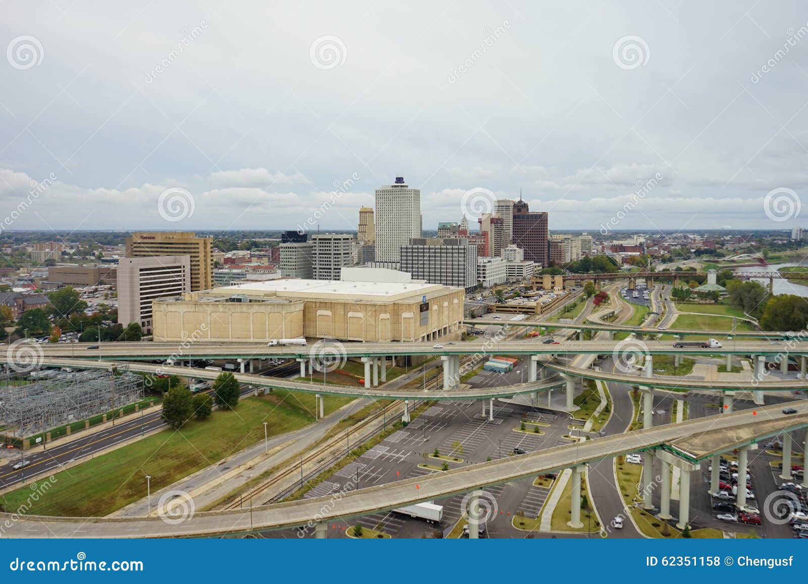 Memphis city editorial stock photo. Image of landmarks - 62351158