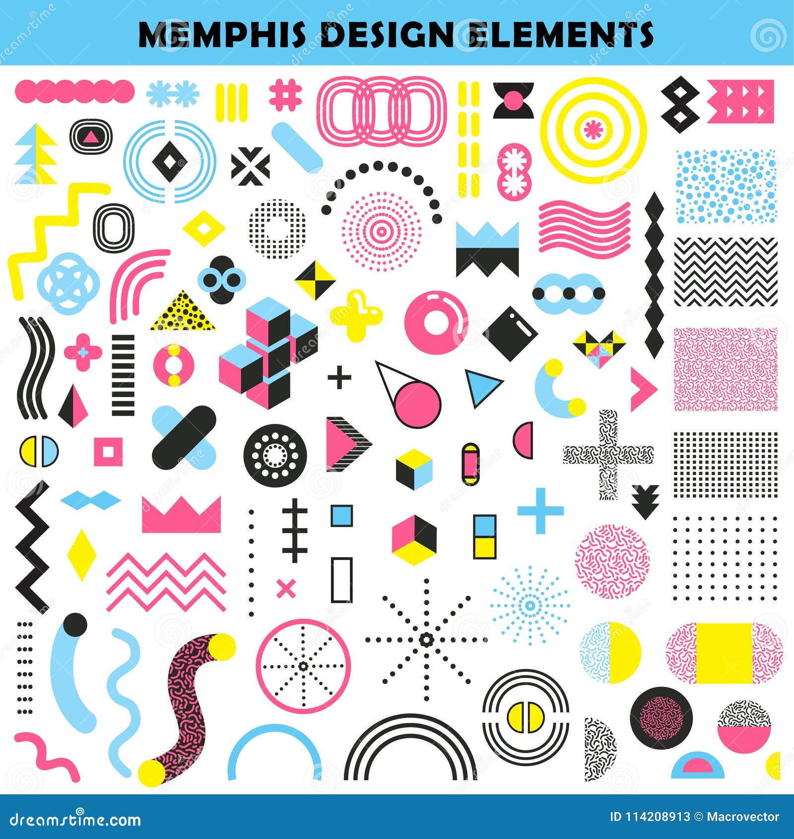Memphis Design Elements Set Ilustração do Vetor - Ilustração de angular ... Memphis Design Elements Set Ilustração do Vetor - Ilustração de angular ...