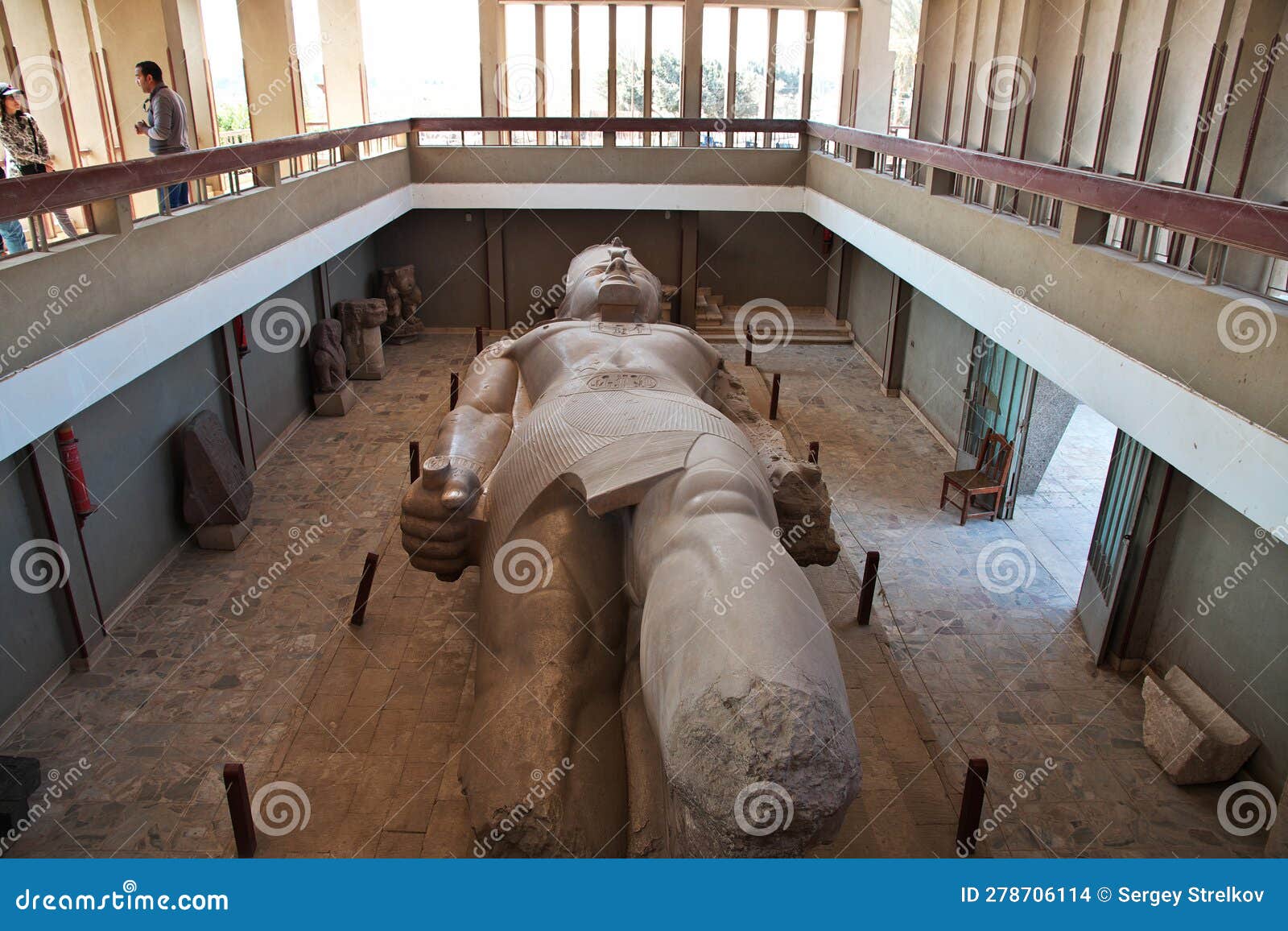 Memphis, Egypt - 04 Mar 2017: Memphis is the Ancient Capital of Egypt ...