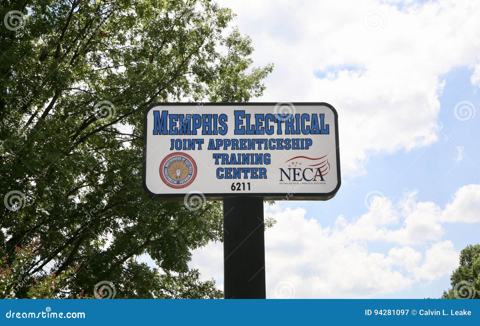 Memphis Electrical Training Center Sign Editorial Photography - Image ...