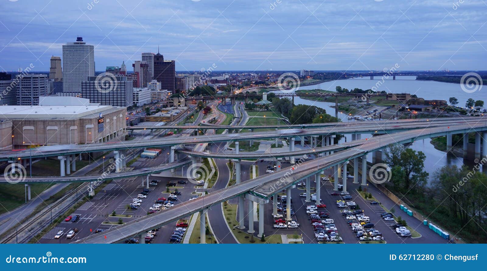 Memphis landscape editorial image. Image of architecture - 62712280