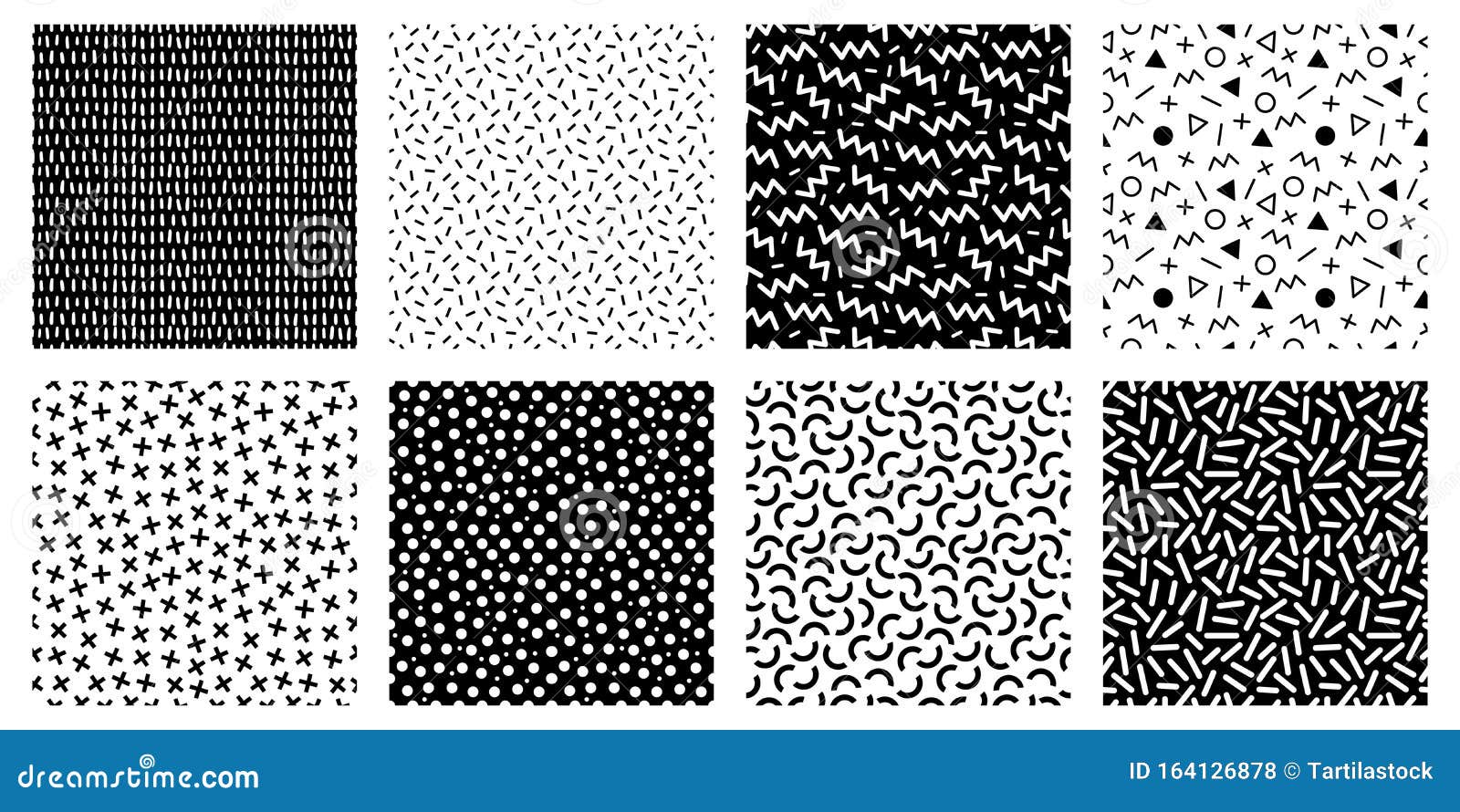 Funky Black And White Patterns
