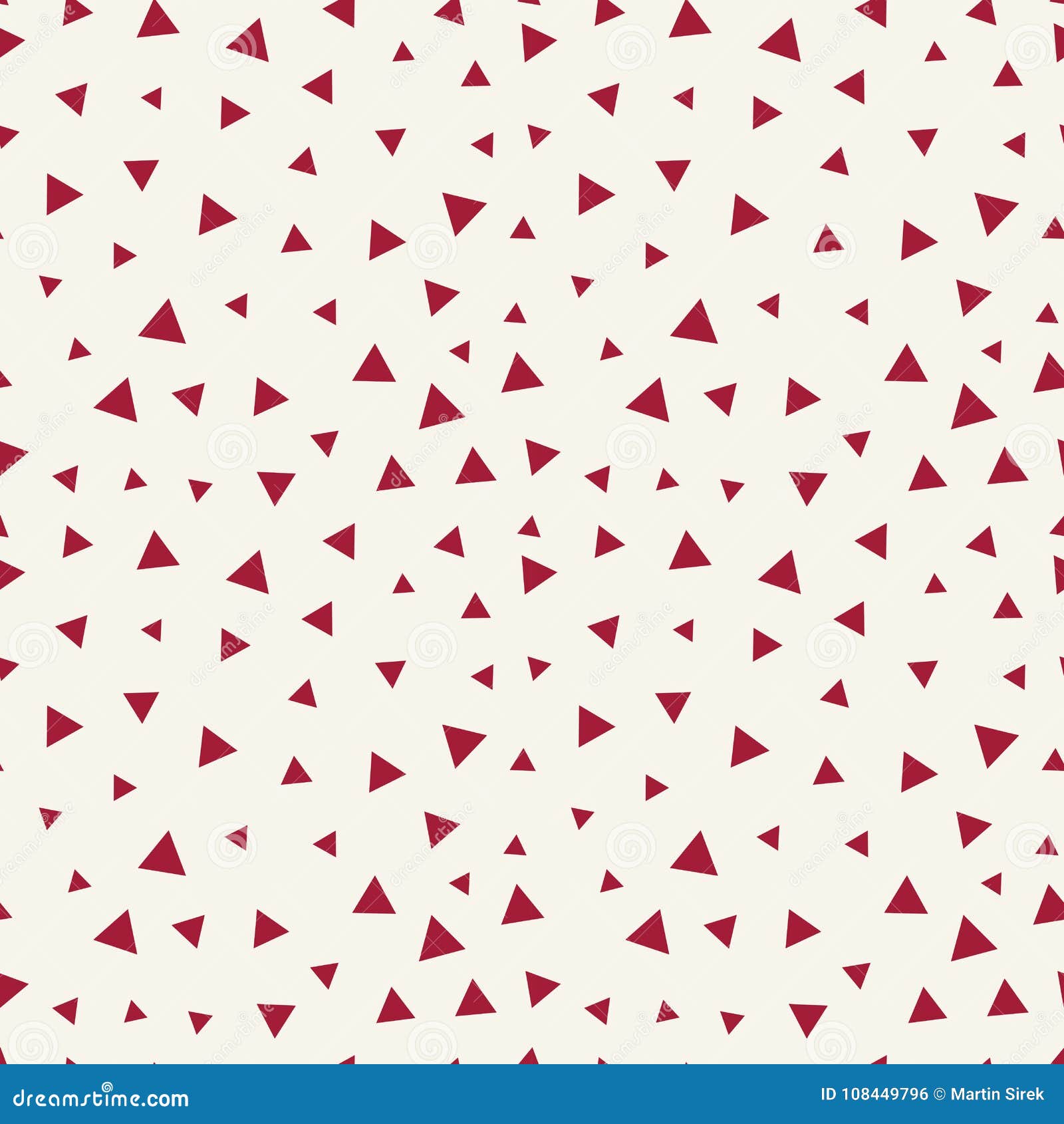 Memphis Style Triangle Seamless Pattern Stock Vector - Illustration of ...