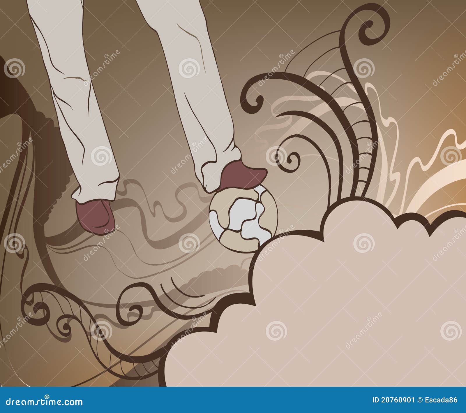 Men on abstract background stock vector. Illustration of european ...