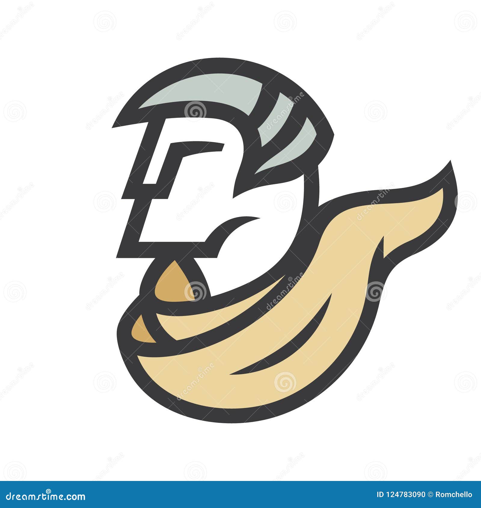 Men abstract sign stock vector. Illustration of elegant - 124783090