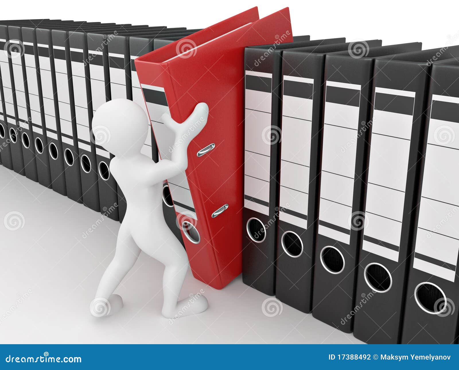 Men with Archive from Folders. Stock Illustration - Illustration of ... Men with Archive from Folders. Stock Illustration - Illustration of ...