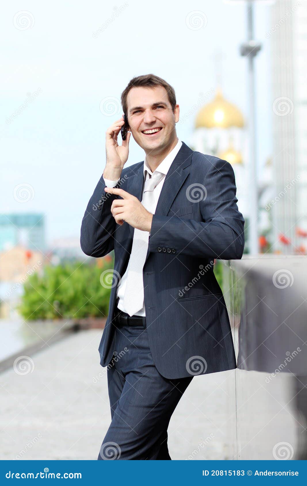 Men calling by phone stock image. Image of communication - 20815183