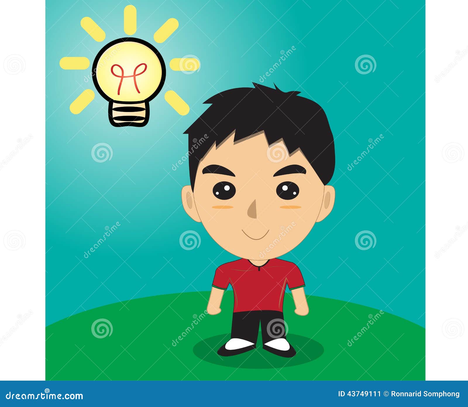 Men cartoon Background stock vector. Illustration of space - 43749111